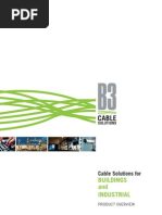 Datasheet B3 Control Cable ACS | PDF | Wire | Electrical Conductor