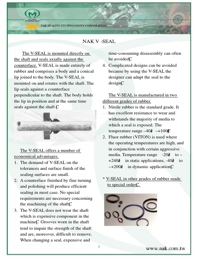 V-ring-Catalogue | PDF