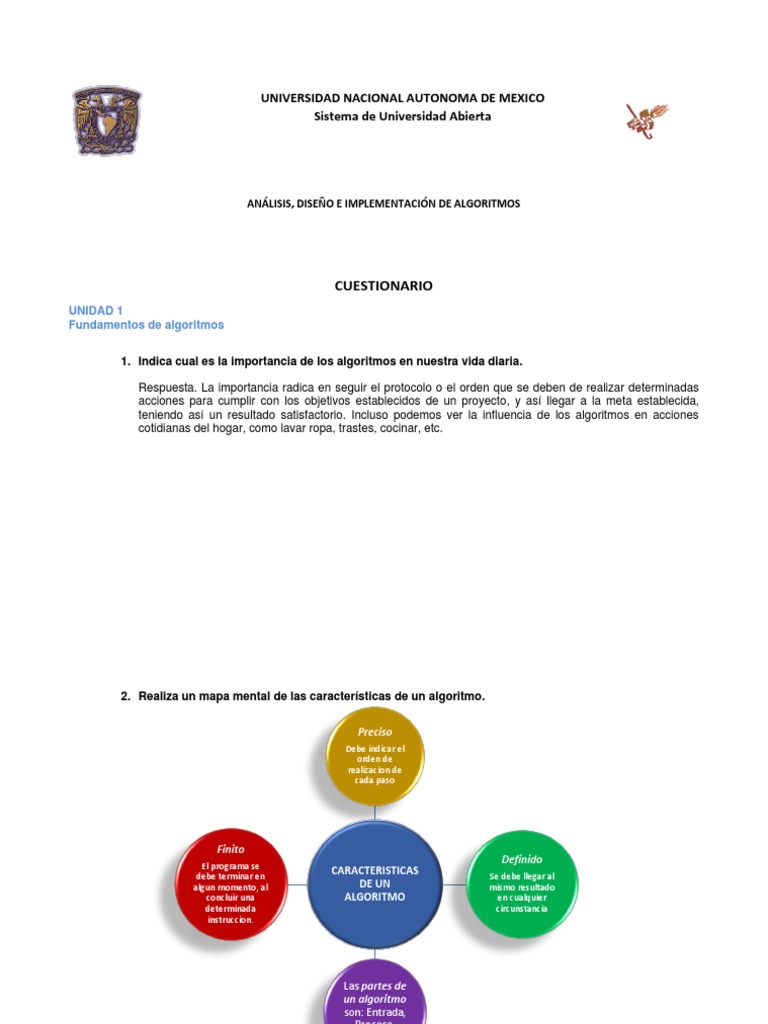 U1 Actividad1 | PDF | Algoritmos | Lenguaje de programación