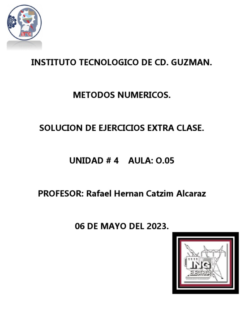 Ejercicios Extra Clase. | PDF