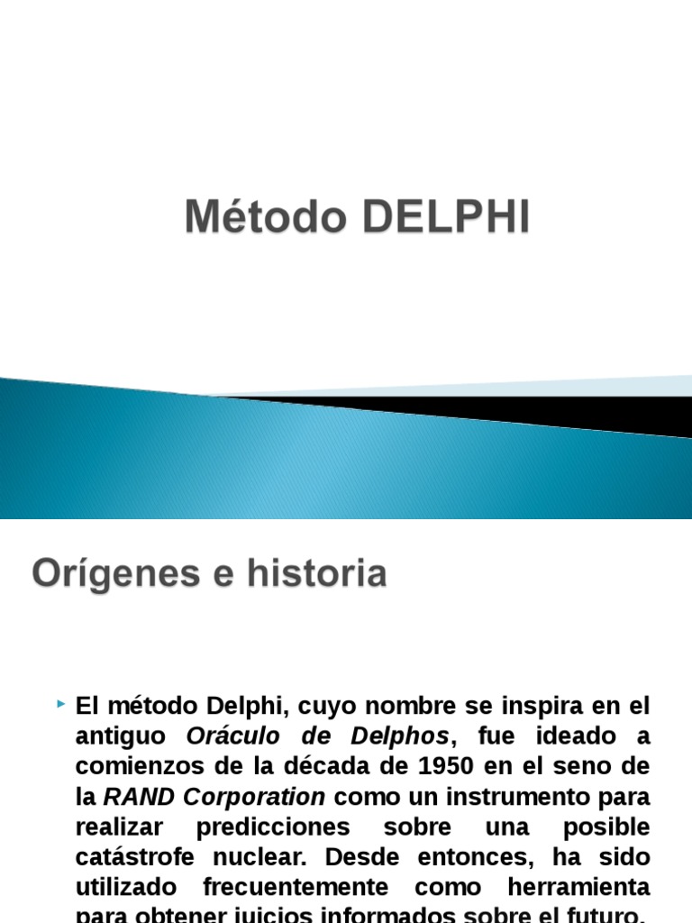 2.2 Complementario Método Delphi | PDF | Cuestionario | Ciencia cognitiva
