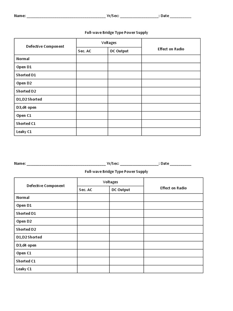 Electronics Activity Sheets Pdf