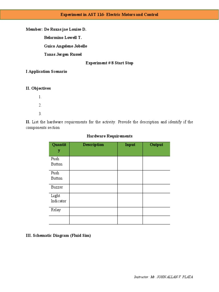 Electric Motors Control Experiment Guide | PDF | Computer Science ...