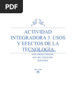 Actividad Integradora 3 Usos y Efectos de La Tecno - Docx 20250612 203419 0000 | PDF