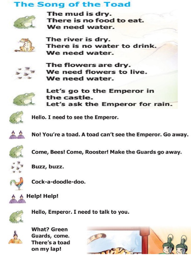 The Song of The Toad Story | PDF