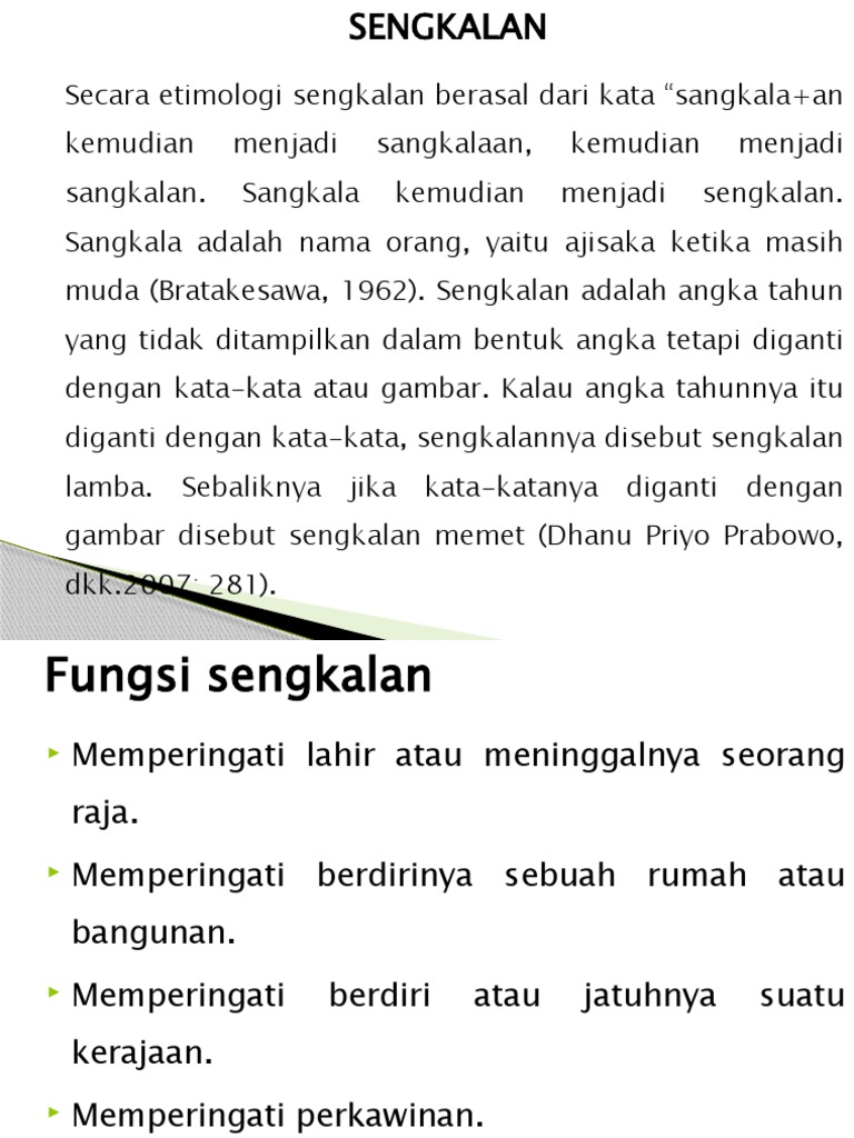 SENGKALAN | PDF