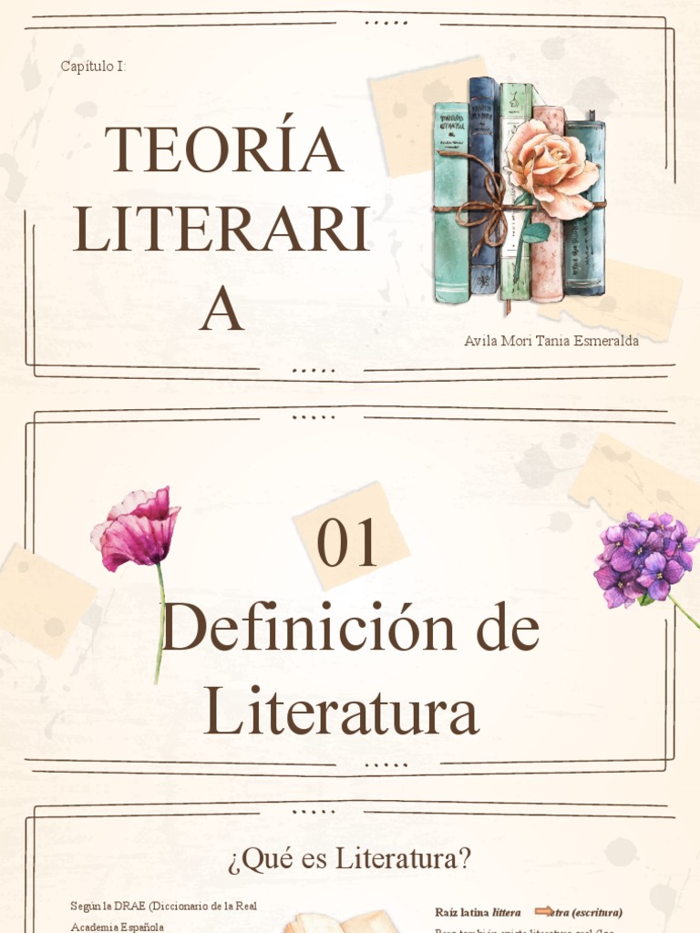 Cap. 1. Teoría Literaria | PDF | Poesía | Lingüística