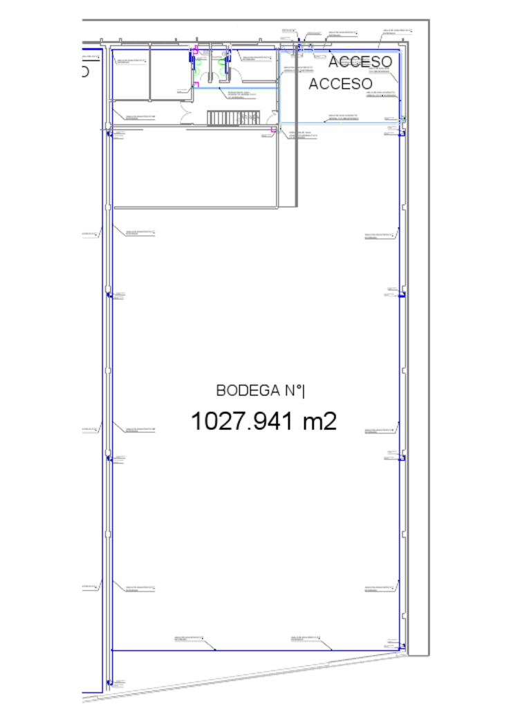 Plano Bodega 1 Potable Tres Cuarto Blasnca | PDF