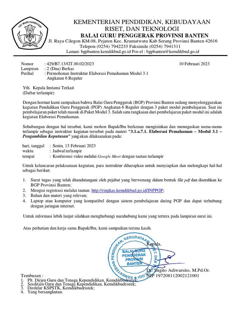 429-Elaborasi Pemahaman Modul 3.1 Ank 6 - 13 Feb 2023 | PDF