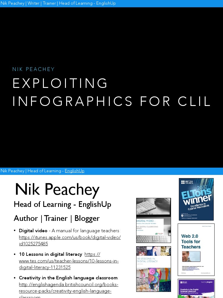 Exploiting Infographics For CLIL | PDF