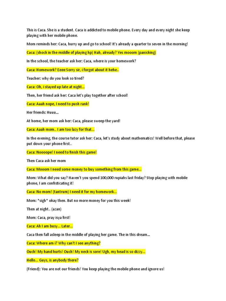 Mobile Phone Drama | PDF