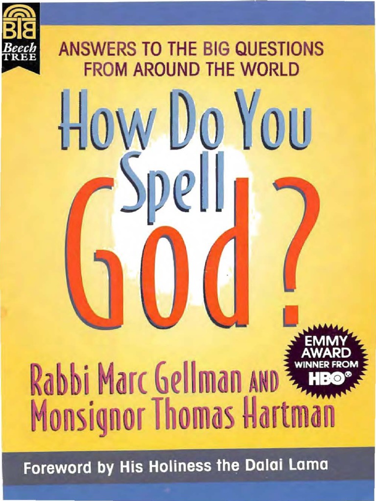 How Do You Spell God | PDF | Names Of God | God