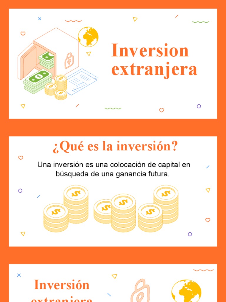 Inversion Extranjera 1 | PDF | Inversiones | La inversión extranjera ...