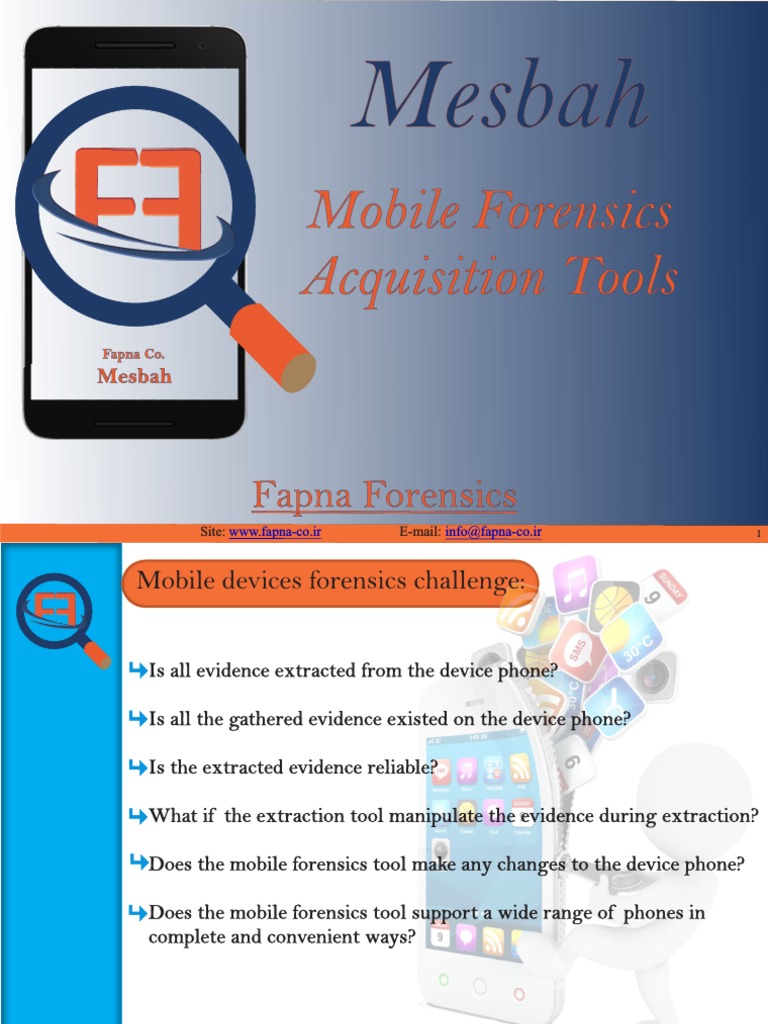 Mesbah Mobile Forensics Software Catalogue | PDF | Mobile Phones ...