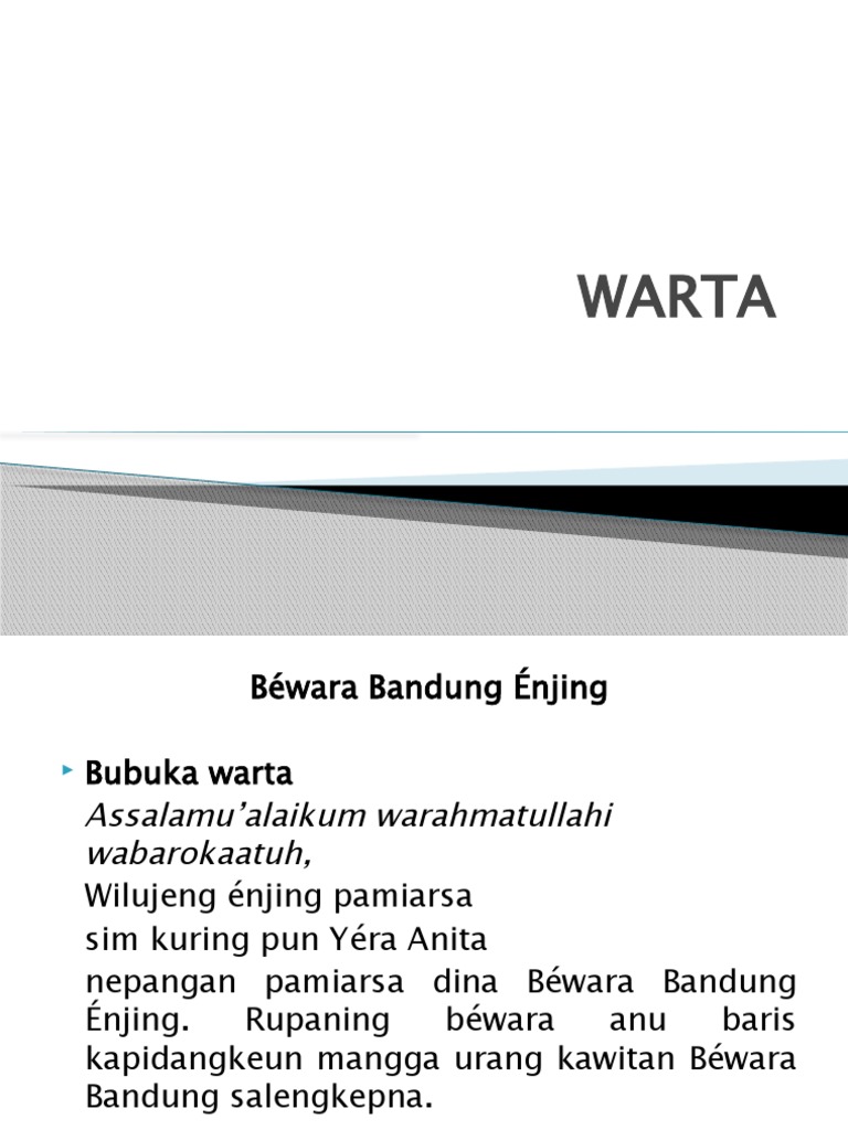 WARTA | PDF