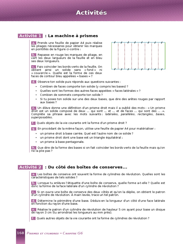 Manuel Chapitre 5G6 | PDF | Zone | Triangle
