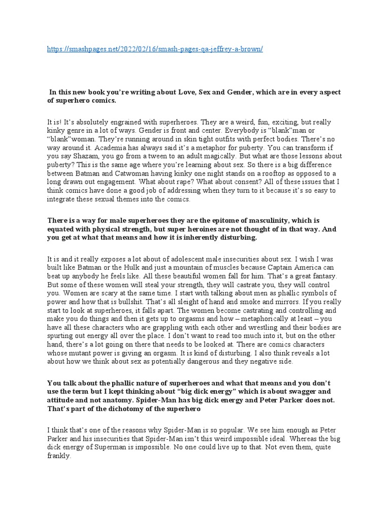 Superheroes Essay Sources v3 | PDF | Wonder Woman