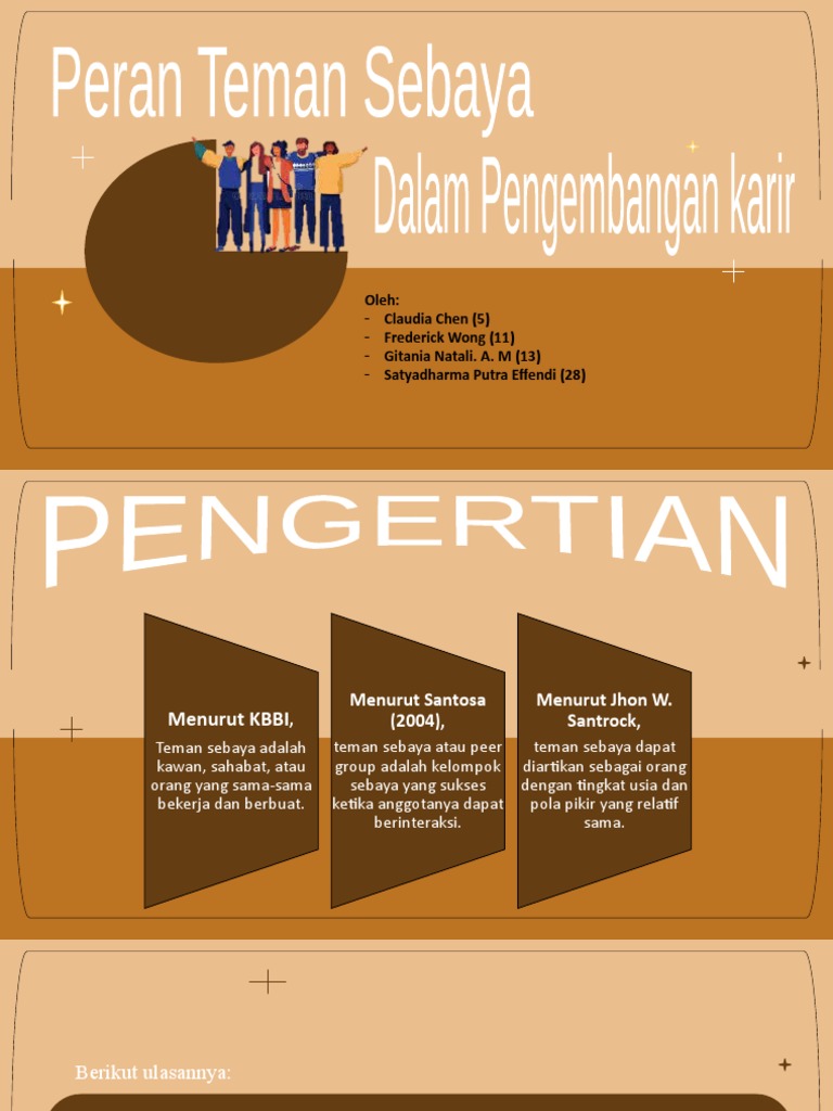 BK Peran Teman Sebaya | PDF