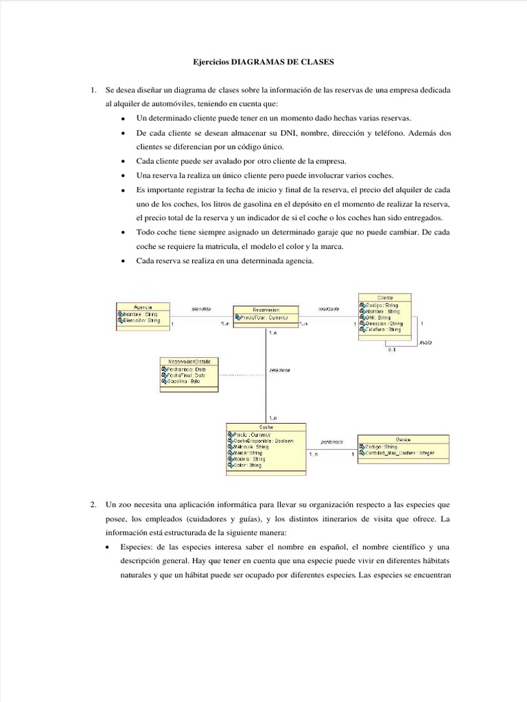 Dokumen - Tips - Ejercicios Resueltos de Diagramas de Clases Uml | PDF