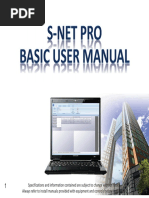 SNET Pro 2 Service Software Overview | PDF | Usb | Microsoft Excel
