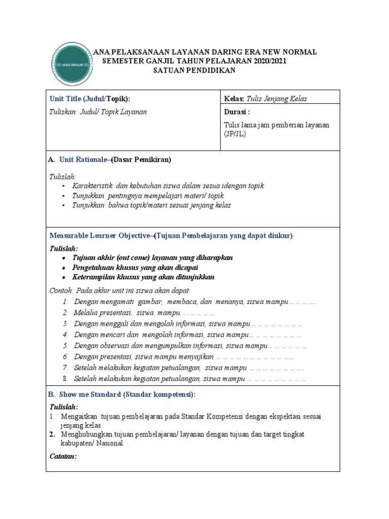 2.template RPL Versi Linda Smith | PDF