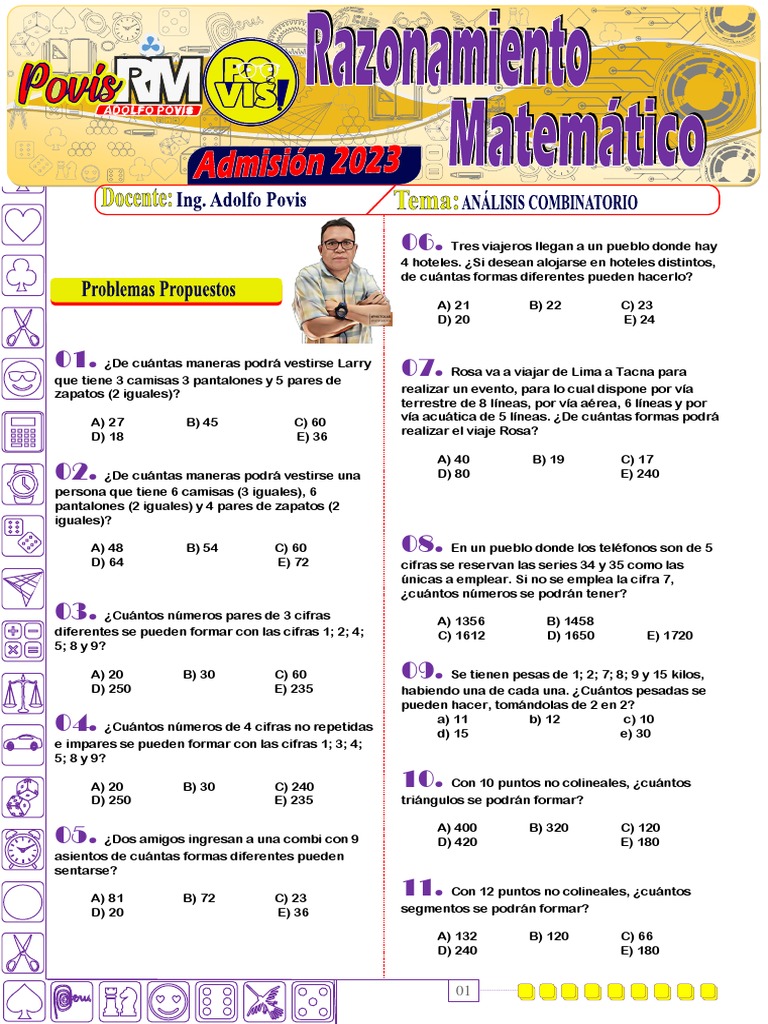 Analisis Combinatorio | PDF