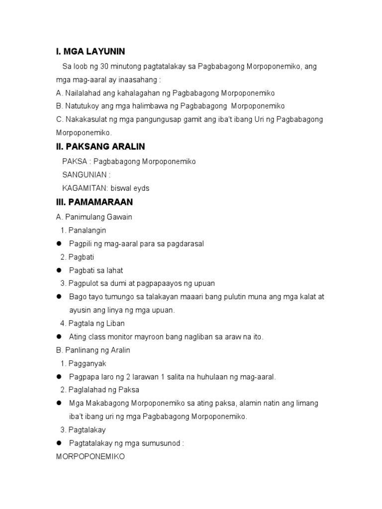 Semi Detailed LP | PDF