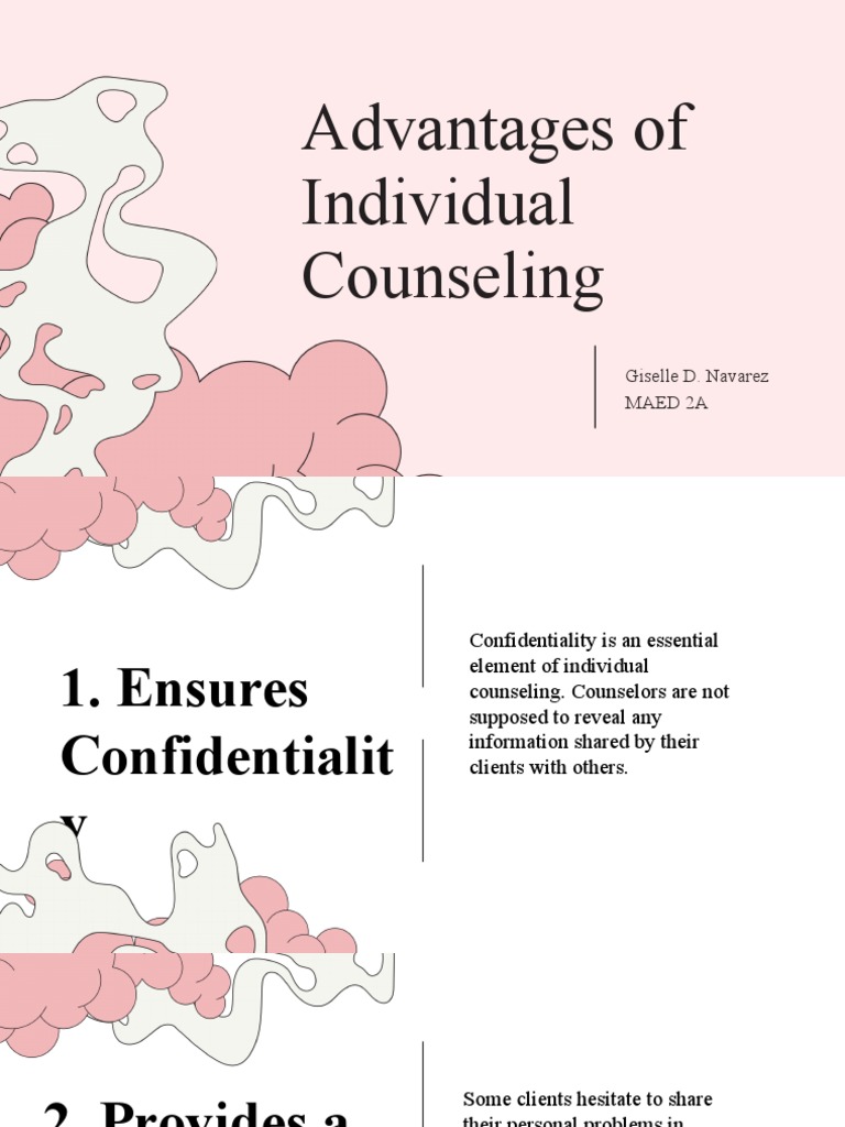 Advantages of Individual Guidance | PDF