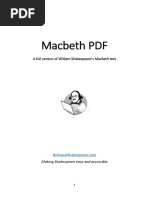 Macbeth Act 1, Scene 3 Translation Shakescleare | PDF | Macbeth