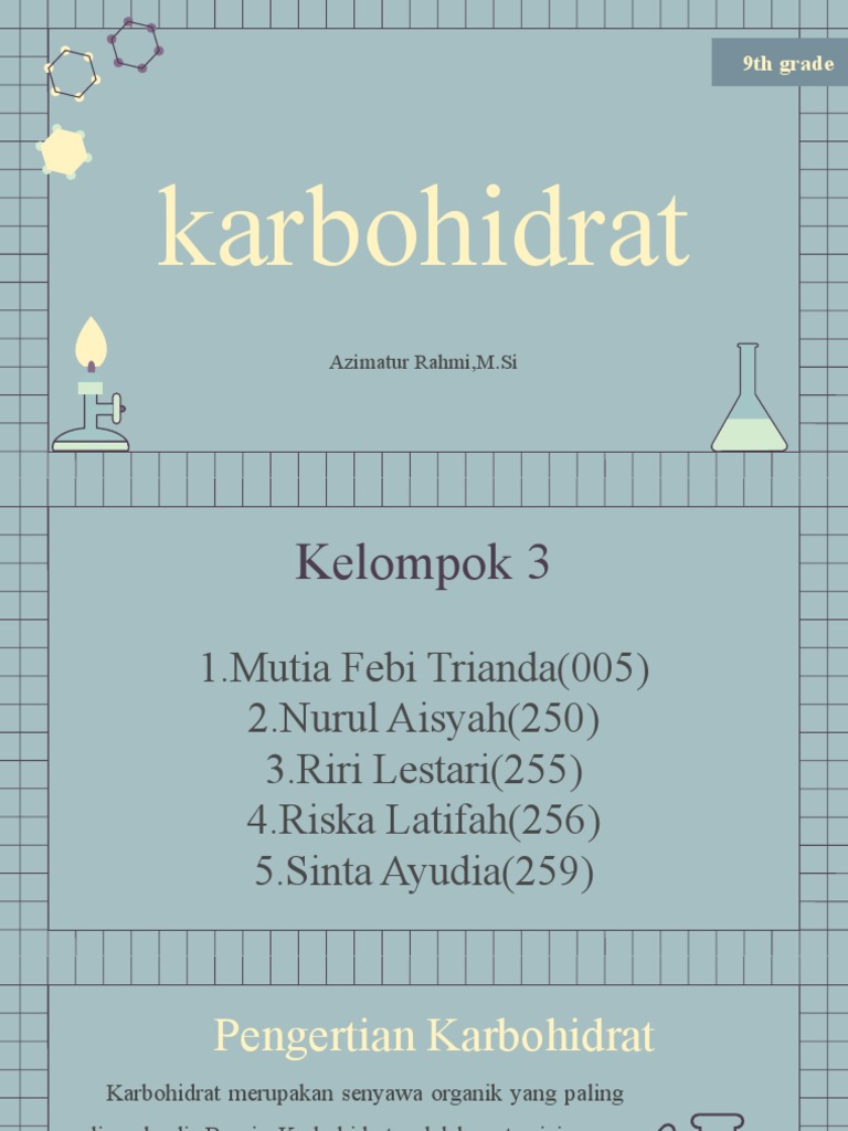 Kel 3karbohidrat | PDF