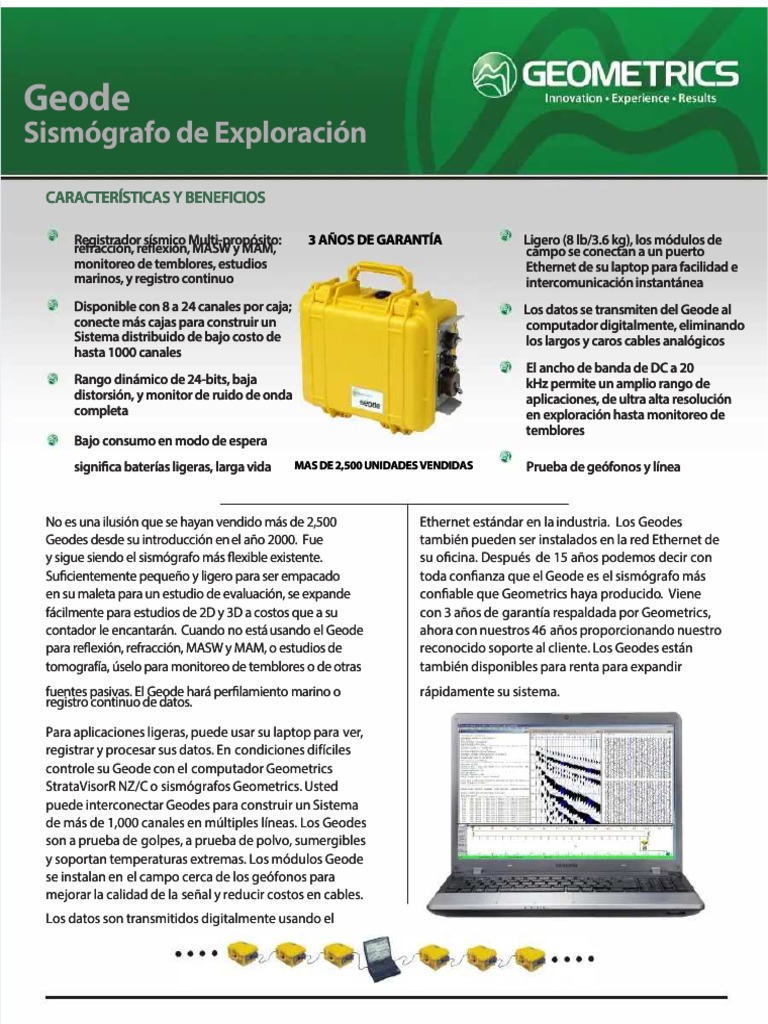 PDF Geode Ds Espanol - Compress | PDF | Frecuencia | Decibel