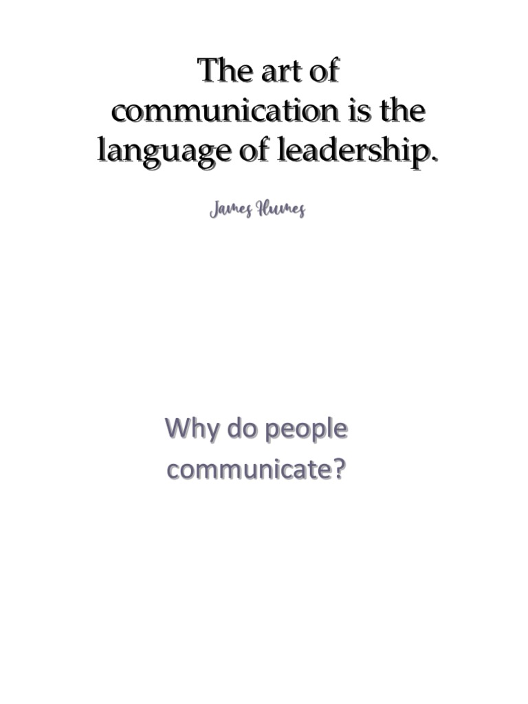 Lesson 1.1 Communication Models | PDF
