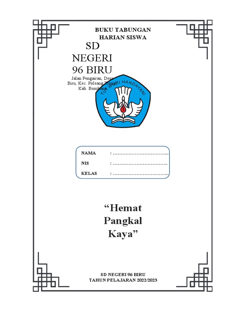 Buku Tabungan Siswa | PDF