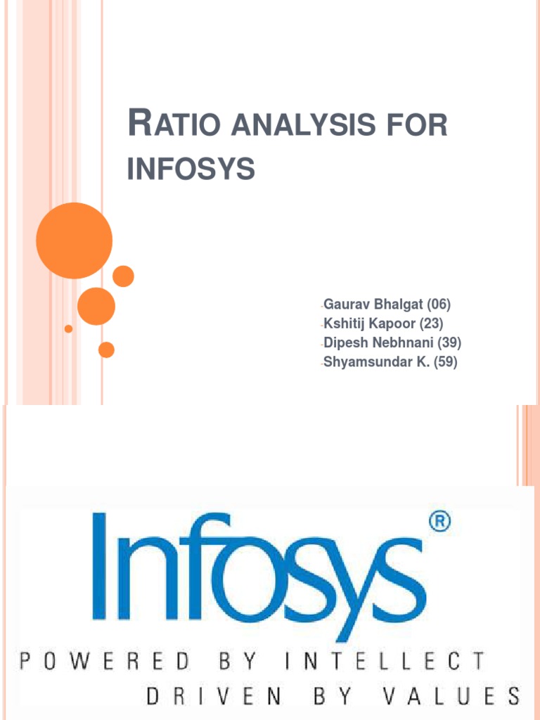 Infosys Ratio Analysis | PDF | Gross Margin | Dividend