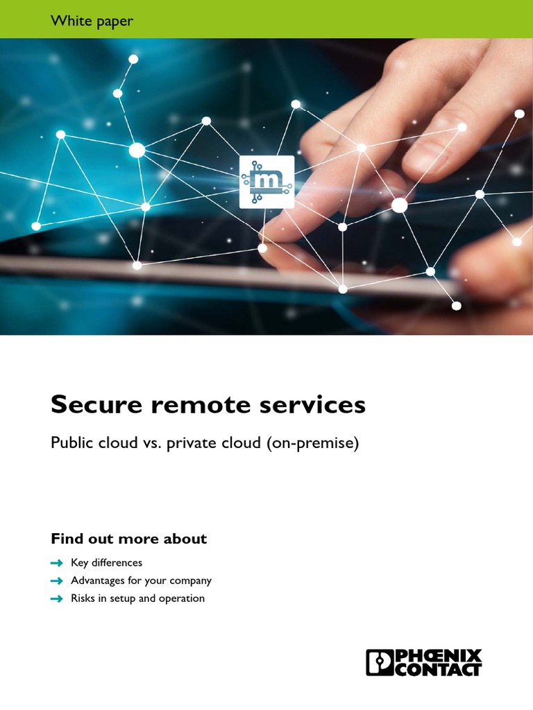 EN Whitepaper On Cloud Vs On-Premise LoRes | Download Free PDF | Cloud Computing | Computer Security