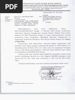 Surat Pemutakhiran Data Simasten | PDF