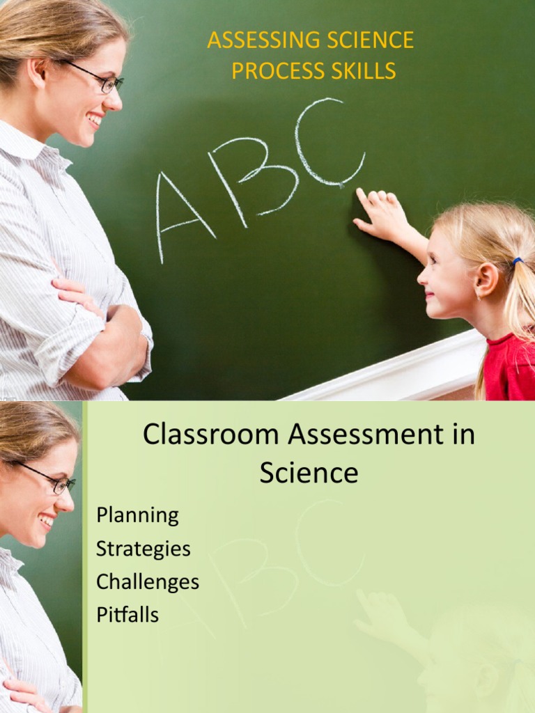 Science Process Skills Assessment Guide | PDF | Educational Assessment ...