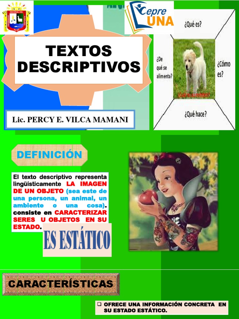 Guía de Textos Descriptivos | PDF | Cognición | Ciencia cognitiva