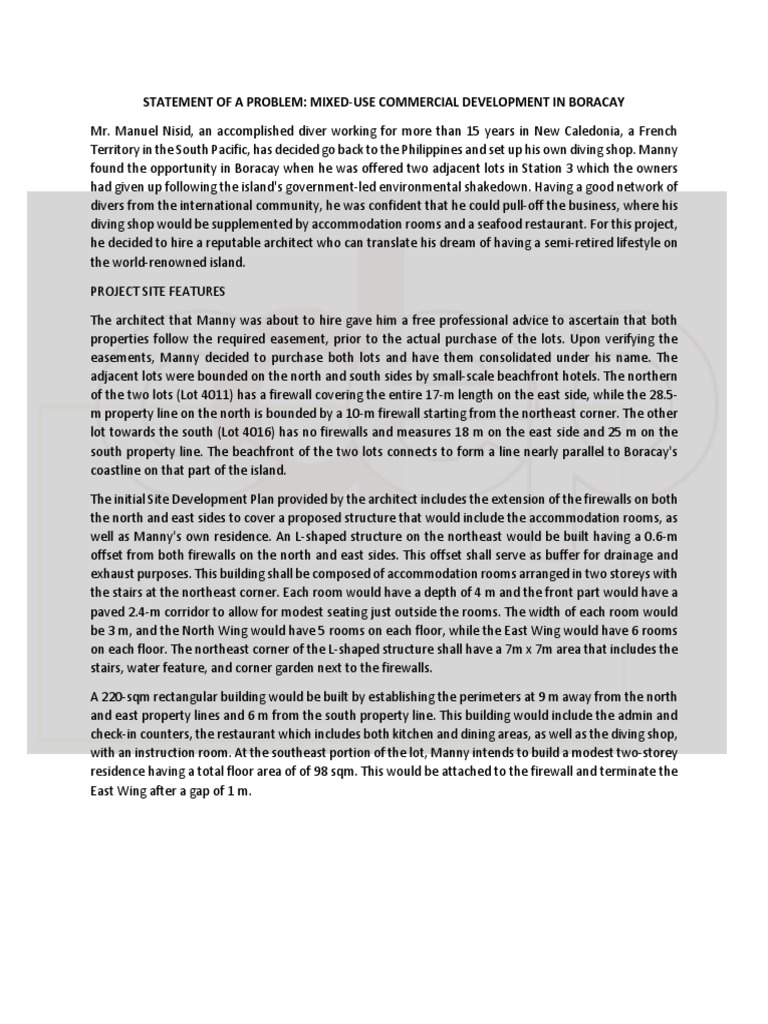 Sample Problem 1 | PDF | Buildings And Structures | Culture Of Queensland