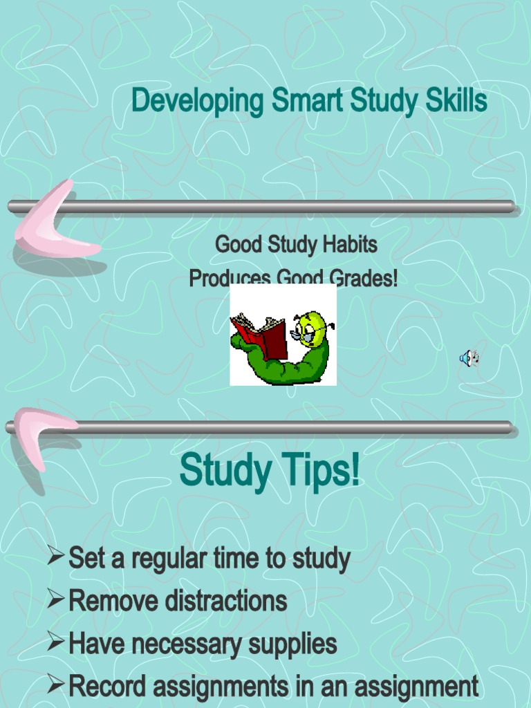 Good Study Habits | PDF | Learning | Cognition