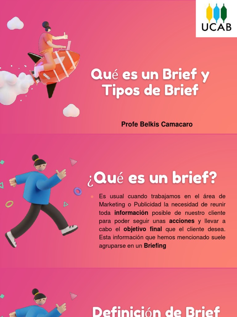 Tipos de Brief en Marketing y Publicidad | PDF | Marketing | Comunicación