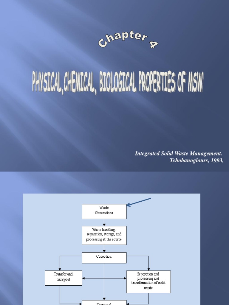 Chapter 4 PHYSICAL, CHEMICAL, BIOLOGICAL PROPERTIES - 2017 | PDF