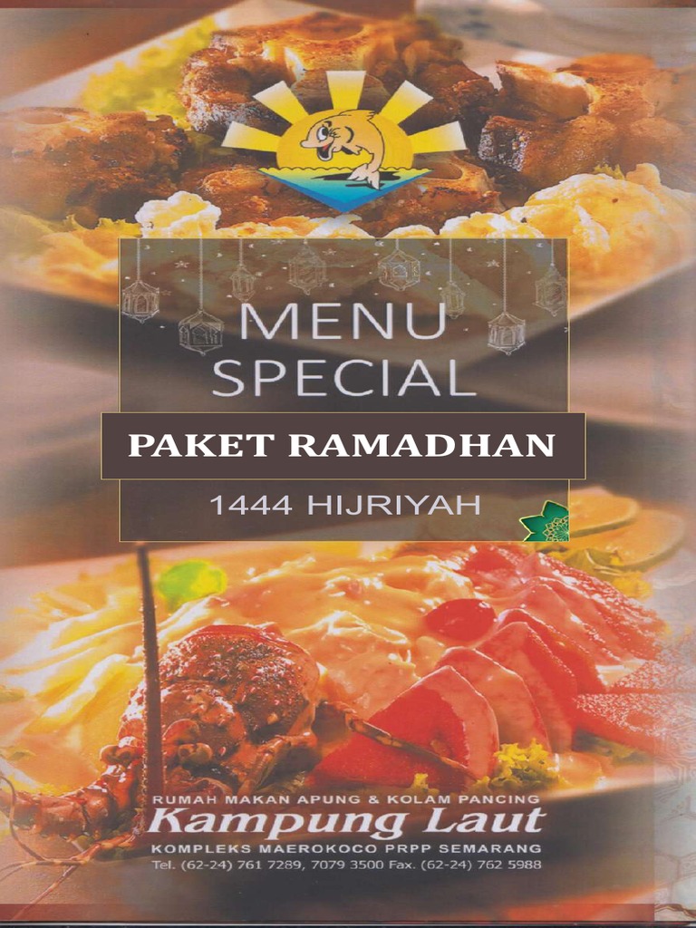 Paket Buffet Ramadhan 2023 | PDF