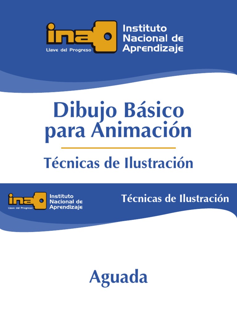 Dibujo Básico para Animación con Técnica de Aguada | PDF | Tinta ...