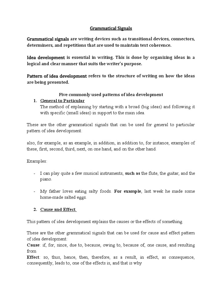 Grammatical Signals | PDF | Cognitive Science | Cognition