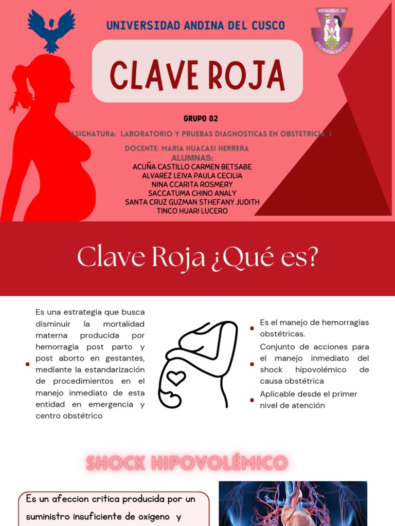 Clave Roja - Grupo 2 | PDF | Parto | El embarazo