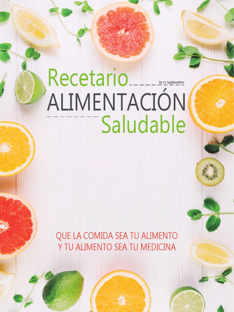 Recetario Saludable Pdf Ensalada Cilantro