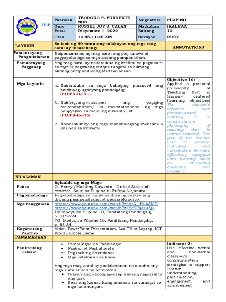(F10Pd-Iie-71) : Mga Sanggunian | PDF