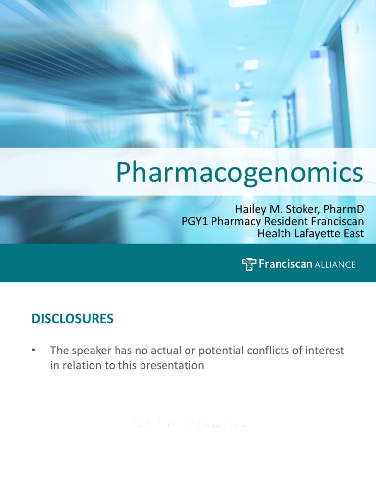 Pharmacogenomics | PDF