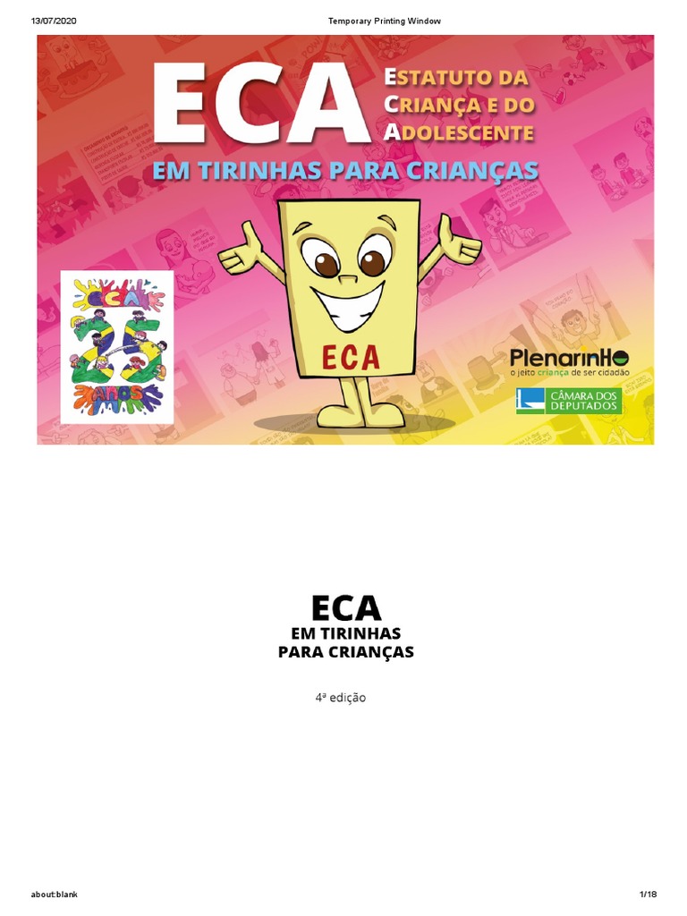ECA Ilustrado para Crianças | PDF